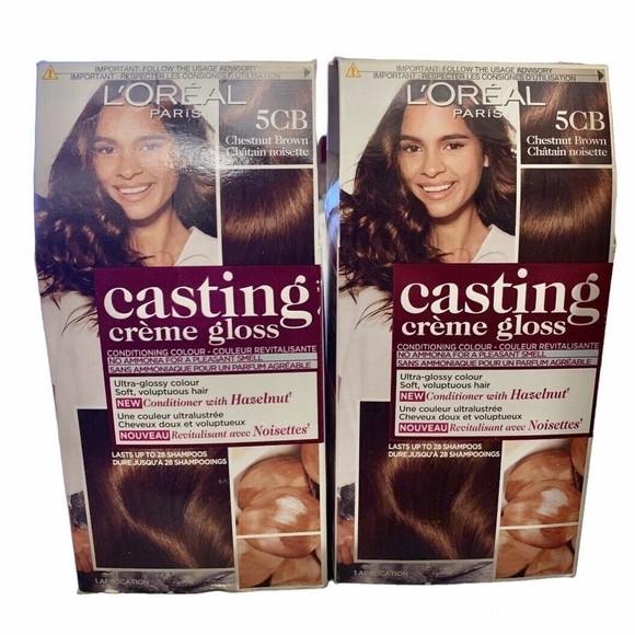 L'Oreal | Hair | 2 Pack Loreal Casting Creme Gloss Hair Color 5cb ...